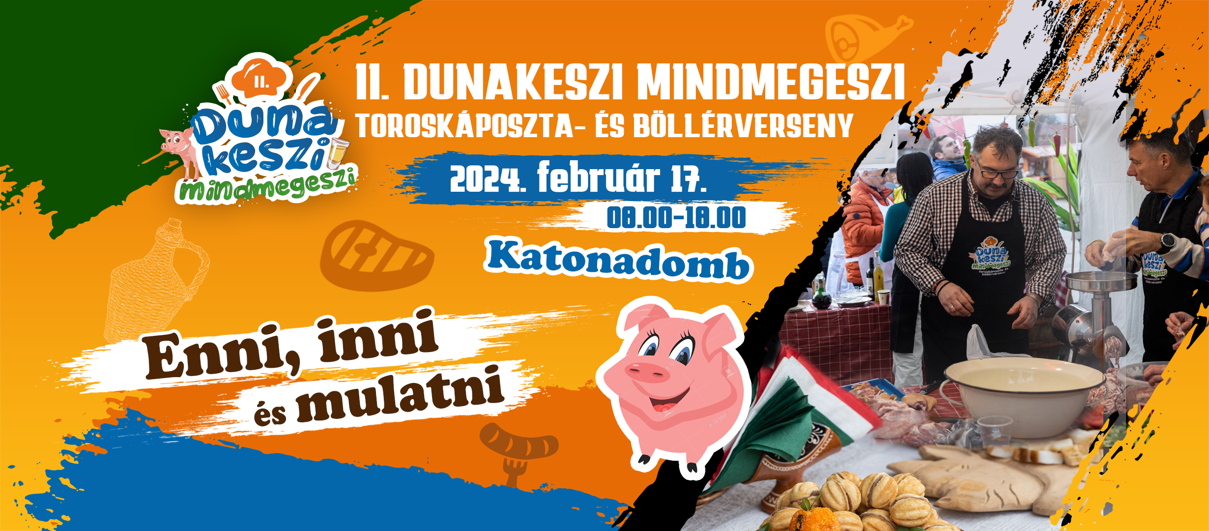 II. Dunakeszi Mindmegeszi toroskáposzta- és böllérverseny - Dunakeszi